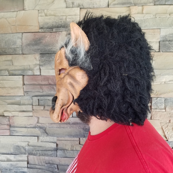ByBy | Holiday | Latex Rubber Adult Halloween Costume Mask Werewolf ...